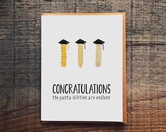 Pun Graduation Card - Etsy