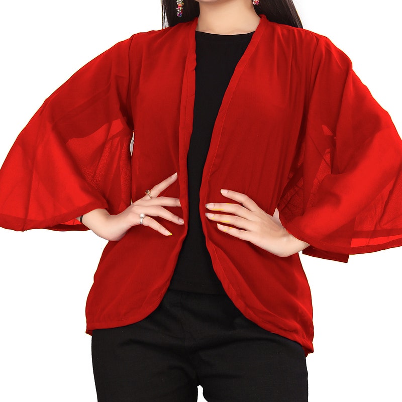 Chiffon Shrug - Etsy