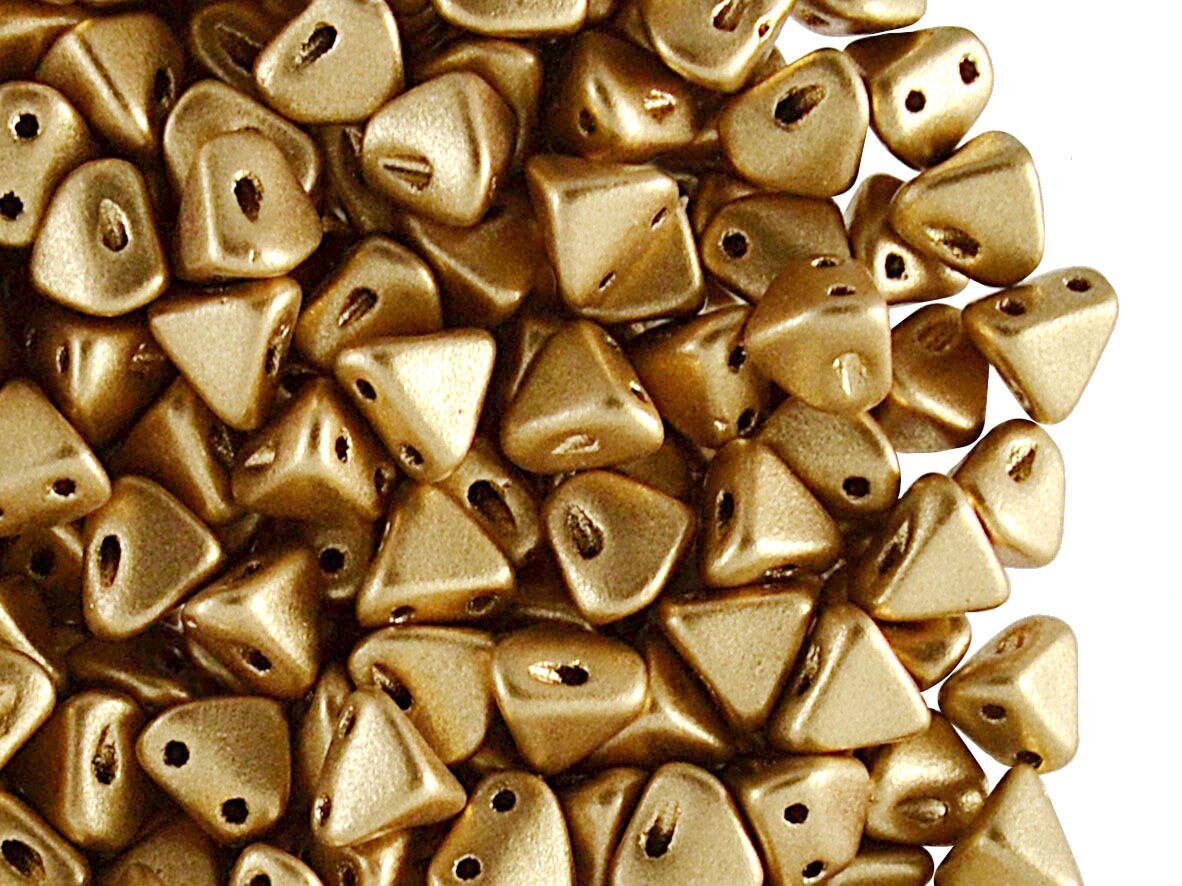 SUPERKHEOPS® Par Puca® Beads 6x6mm Light Gold Mat 00030/01710 - Etsy