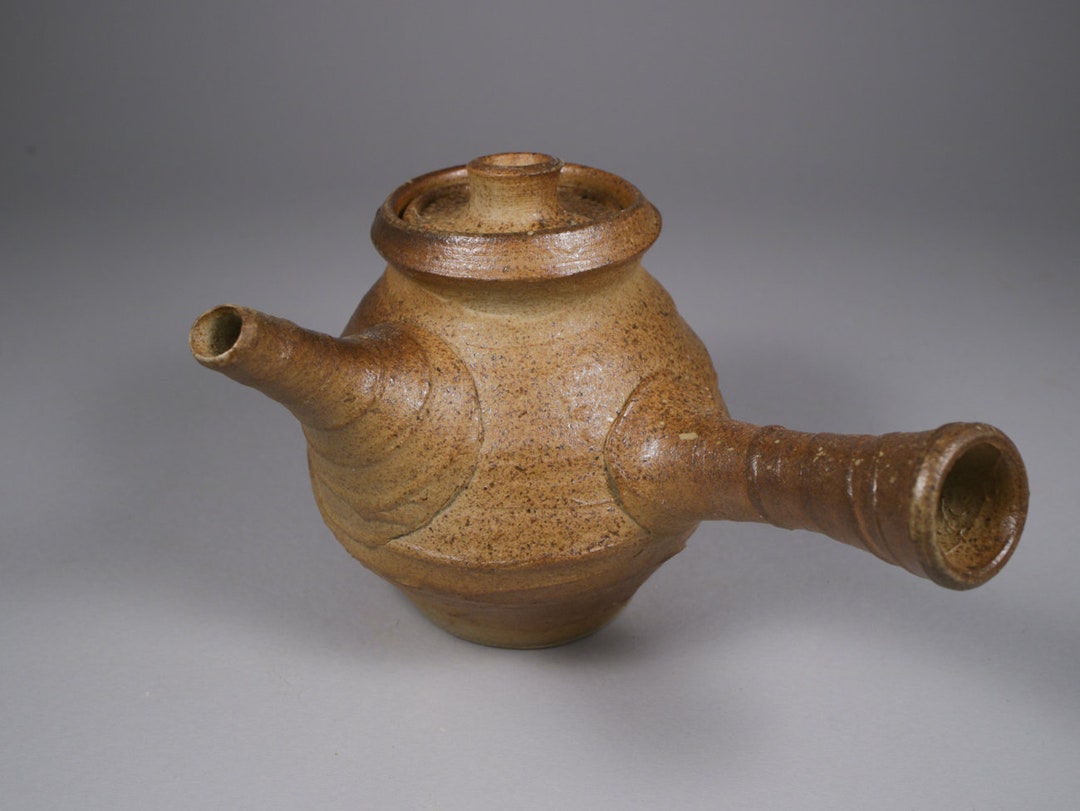 Wood Fired Bizen Kyusu Teapot, Side Handle Teapot by Paul Fryman - Etsy