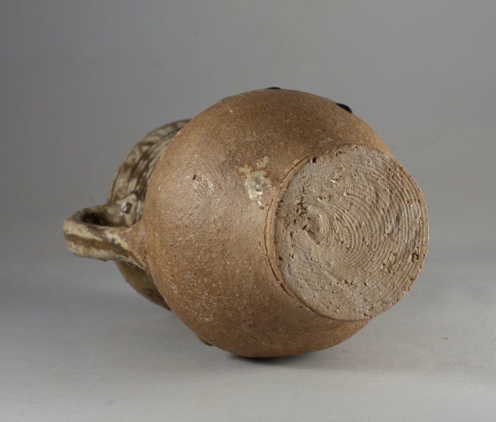 Small Jug, Pottery Pitcher, Woodfired Ash Glazed Ceramic Pitcher by ...