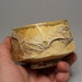 Yellow Gold Chawan, Ash Glazed Tea Bowl for Japanese Tea Ceremony ...