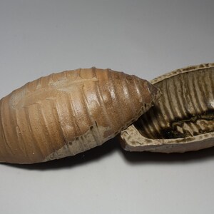 Set of Two Wood Fired Ash Glazed Plates boats by Paul Fryman. - Etsy