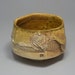 Yellow Gold Chawan, Ash Glazed Tea Bowl for Japanese Tea Ceremony ...
