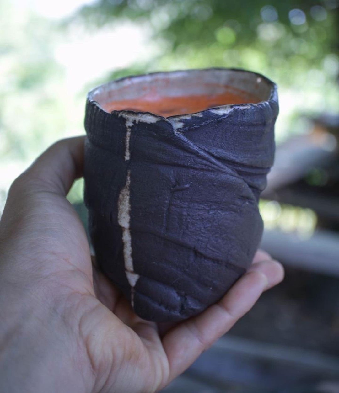 Handbuilt Ceramic Tea Bowl: Wabi Sabi Yunomi Coffee Cup by Paul Fryman ...