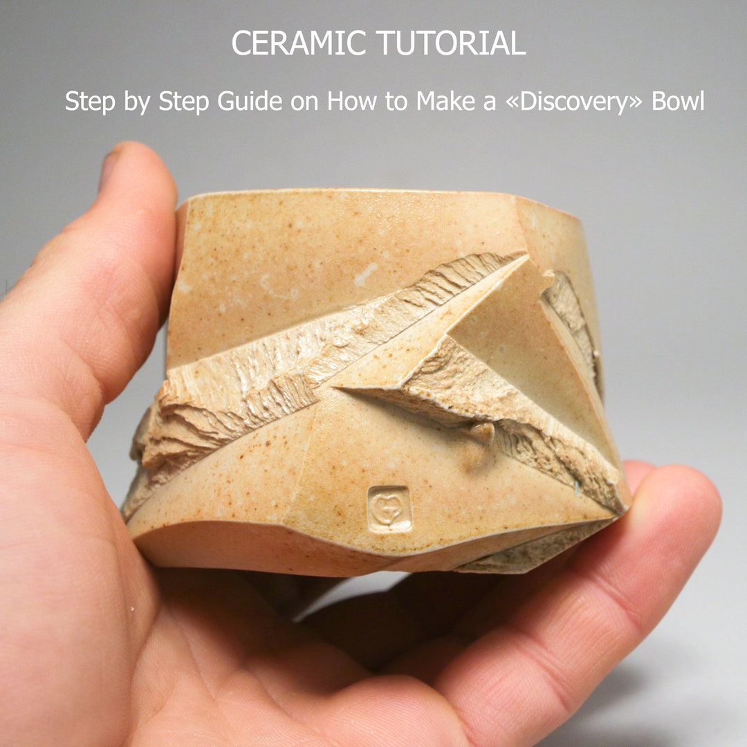 Ceramic Tutorial Video - Step-by-step Guide on How to Make a 'discovery' Bowl. Pottery Workshop ...