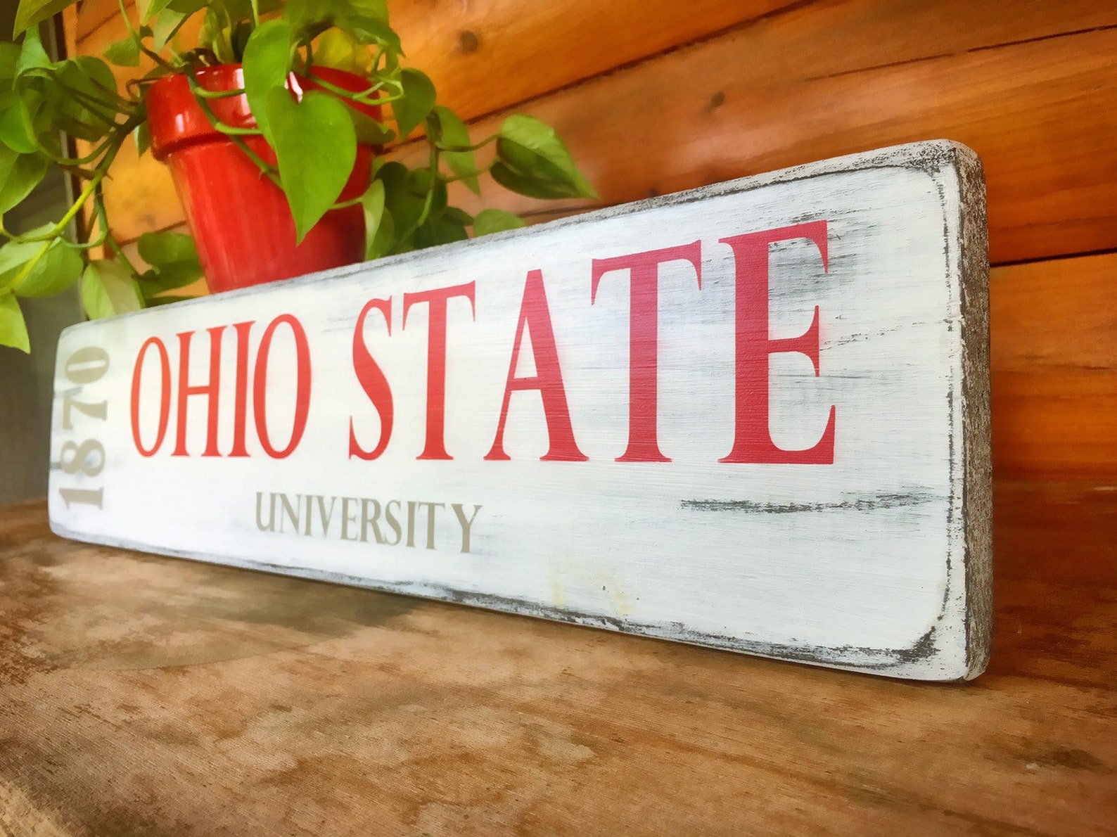 Ohio State University Handpainted Sign - Etsy