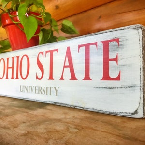Ohio State University Handpainted Sign - Etsy