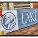 Lake Erie Painted Sign L Lake Erie Wooden Sign L Lake Erie - Etsy
