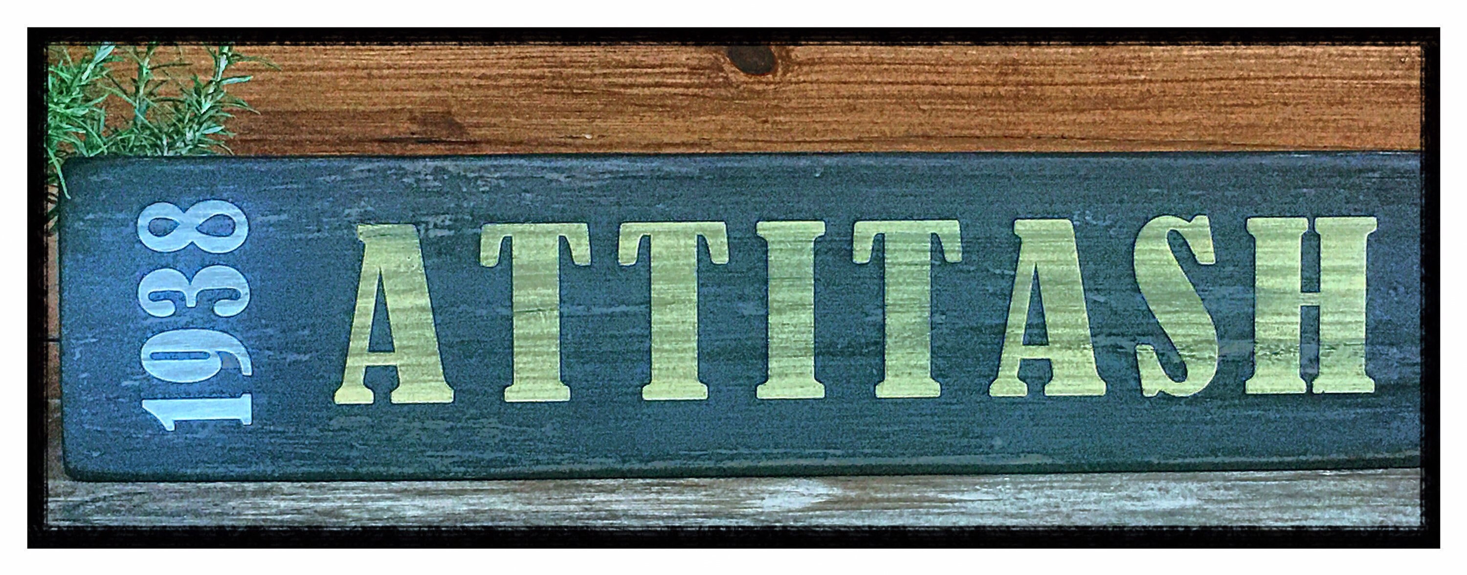 Attitash Sign L Attitash Painted Sign L NH Ski Resorts L Attitash Ski ...