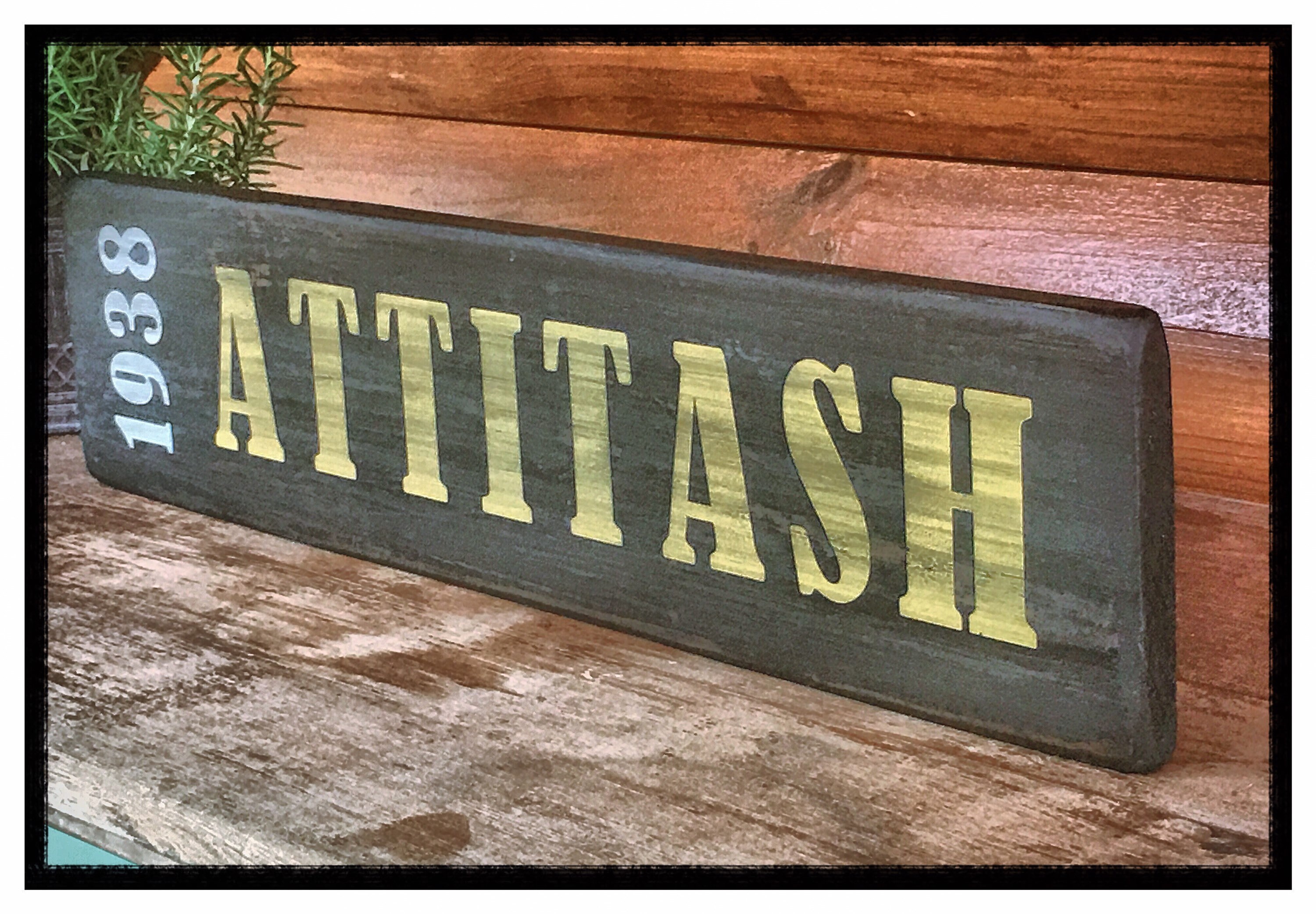 Attitash Sign L Attitash Painted Sign L NH Ski Resorts L Attitash Ski ...