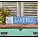Lake Erie Painted Sign L Lake Erie Wooden Sign L Lake Erie - Etsy