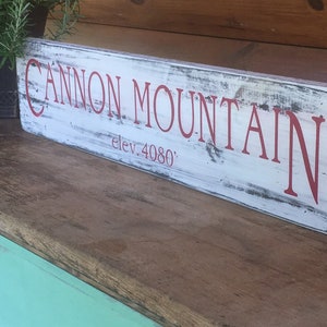 Cannon Mountain Sign - Etsy