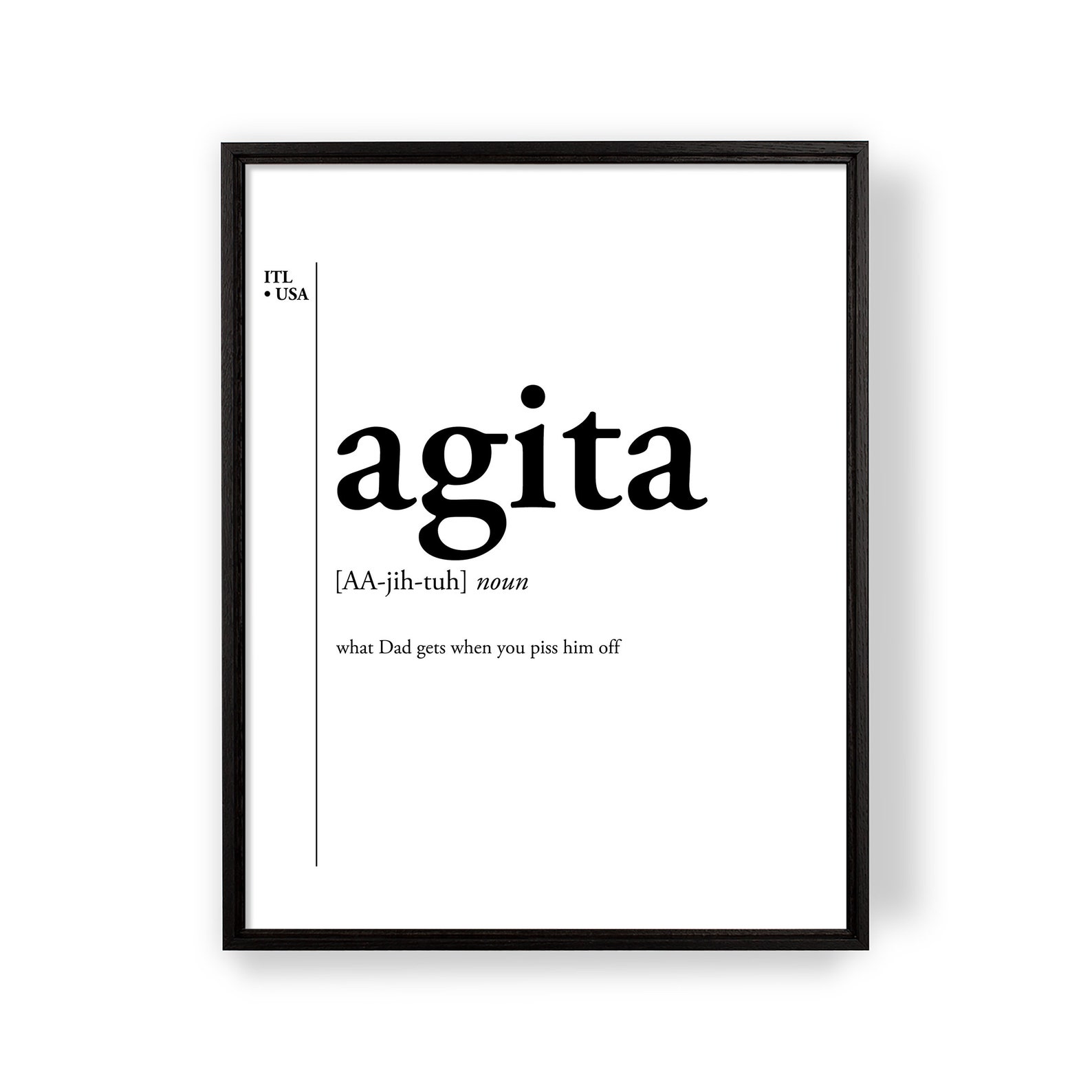 Agita Definition Italian Slang Funny Print Funny Quotes Etsy agita-definition-italian-slang-funny-print-funny-quotes-etsy