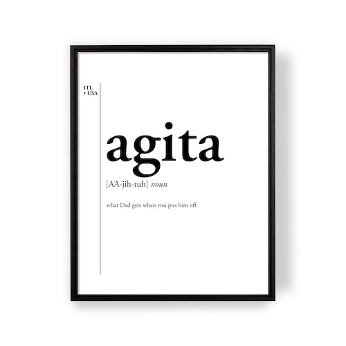 Allora Definition Italian Slang Funny Print Funny Quotes - Etsy