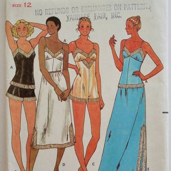 Half Slip Pattern - Etsy