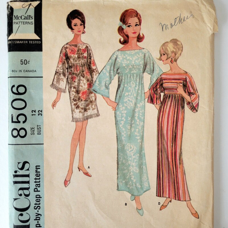 1960s Muumuu Pattern - Etsy