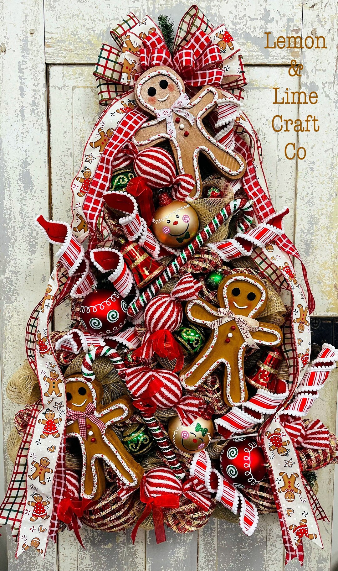 Gingie Tree, Gingerbread Decor, Gingerbread Man, Christmas Tree ...