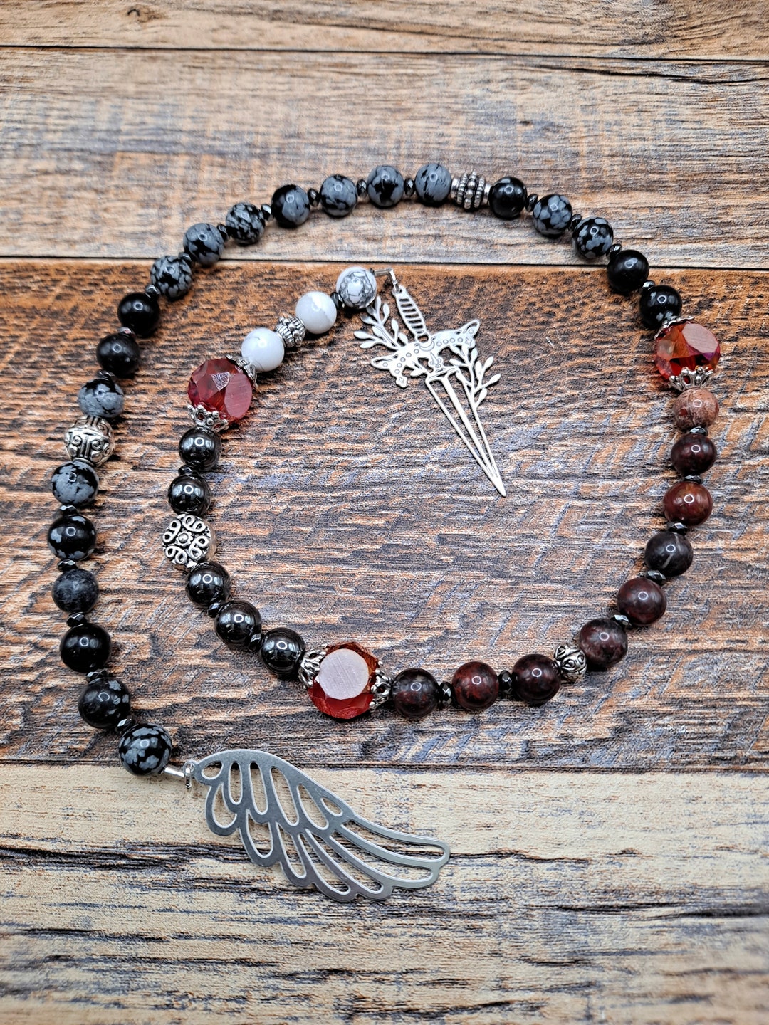 Greek Nemesis Goddess of Retribution Pagan Meditation Strand, Witch's ...