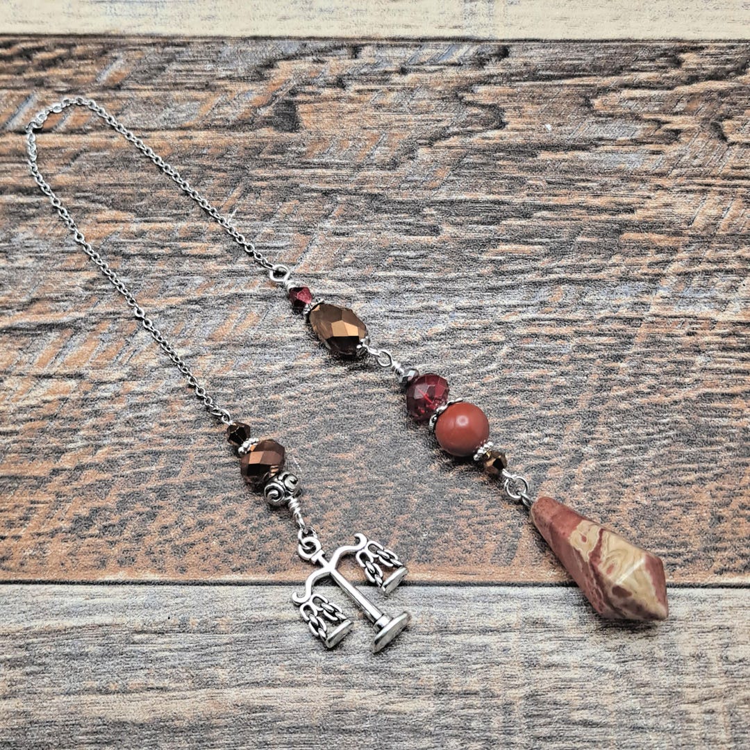 Greek Nemesis Goddess of Retribution Crystal Pendulum, Dowsing ...