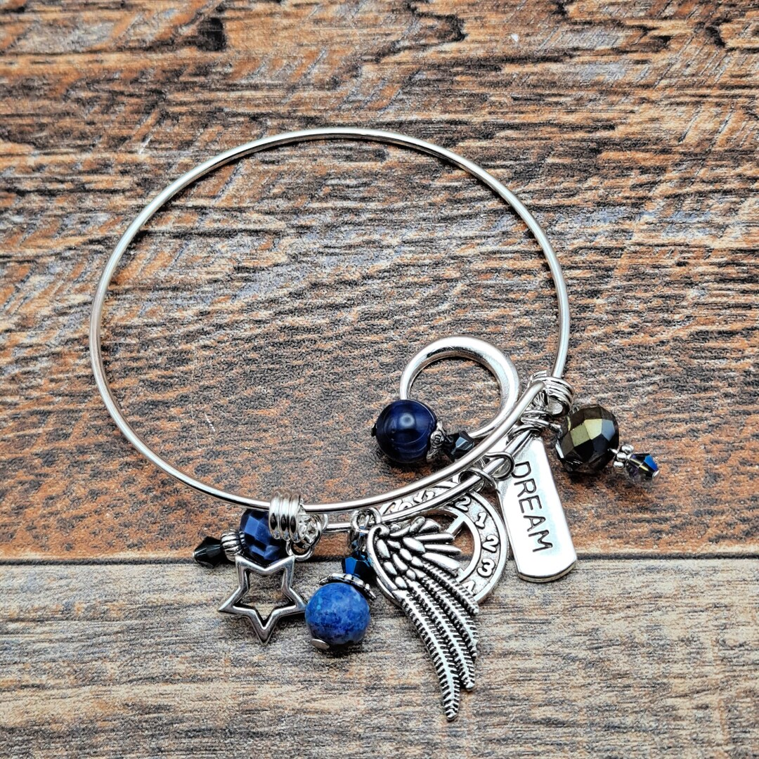 Greek God of Dreams Morpheus Bangle Bracelet, Pagan, Wiccan, Hellenismos, Witchcraft - Etsy