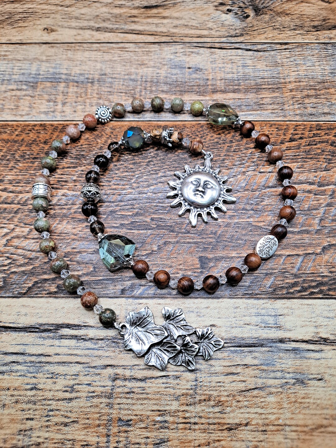 Celtic God Dagda Pagan Prayer Meditation Beads and Witch's Ladder ...