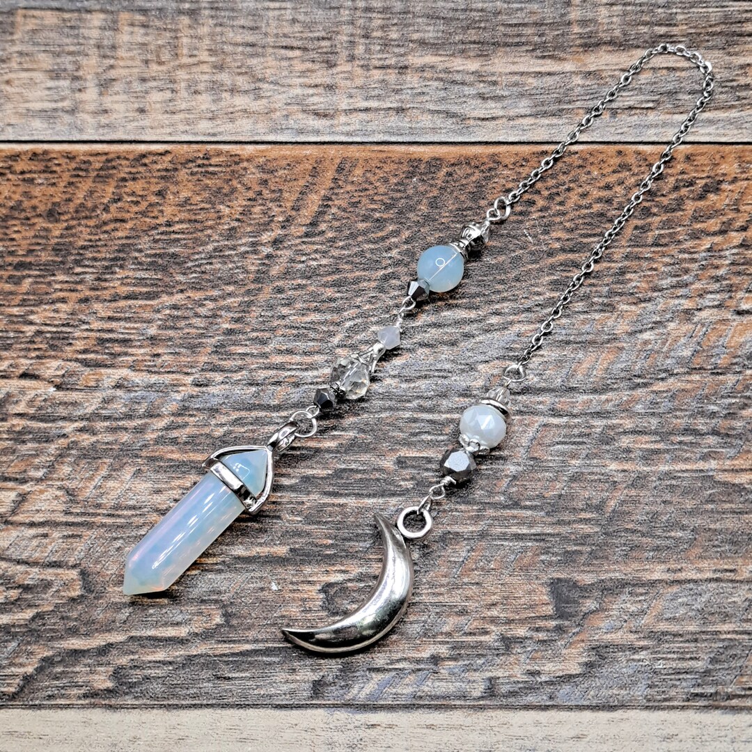 Egyptian Khonsu God of the Moon Crystal Pendulum Dowsing - Etsy