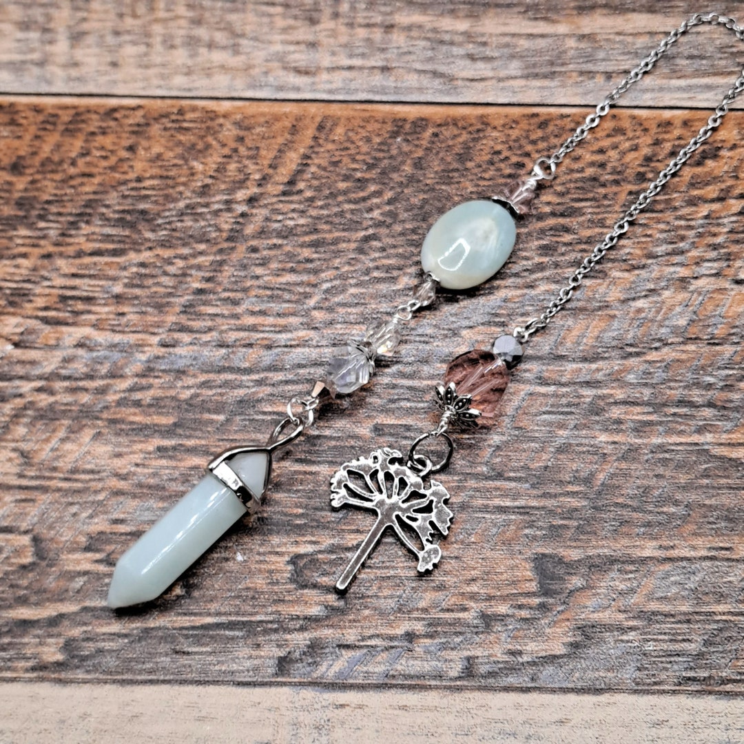 Celtic Eostre Goddess of Spring Crystal Pendulum, Dowsing, Divination, Wiccan - Etsy