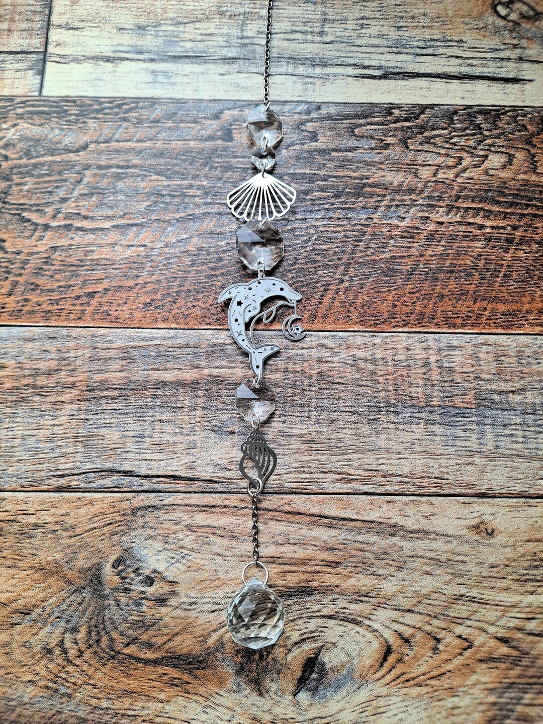 Water Element Dolphin Sun Catcher Mobile Pagan Wiccan Fae - Etsy