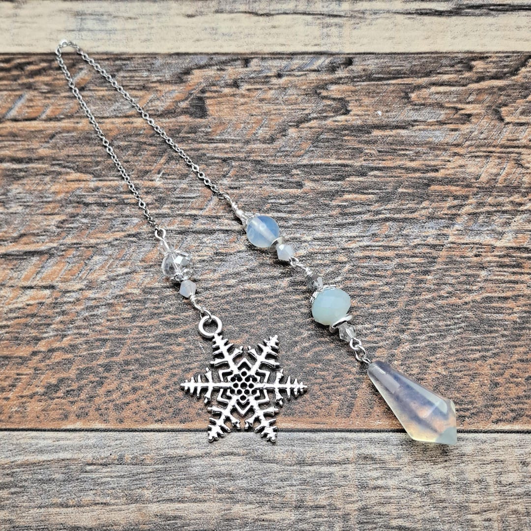 Norse Skadi Goddess of Winter Crystal Pendulum, Dowsing, Divination ...