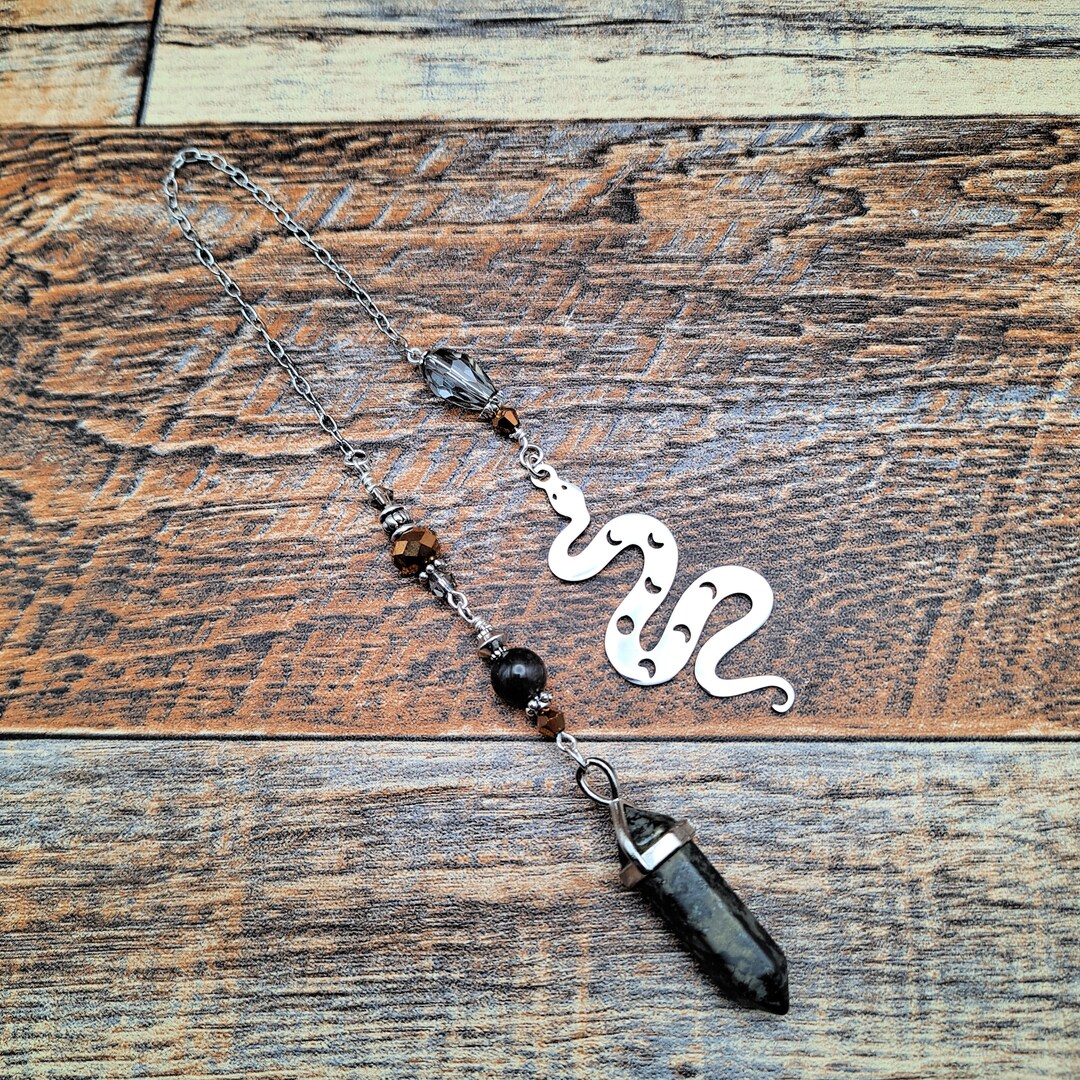 Greek Hekate Goddess of Witchcraft Crystal Pendulum, Dowsing ...