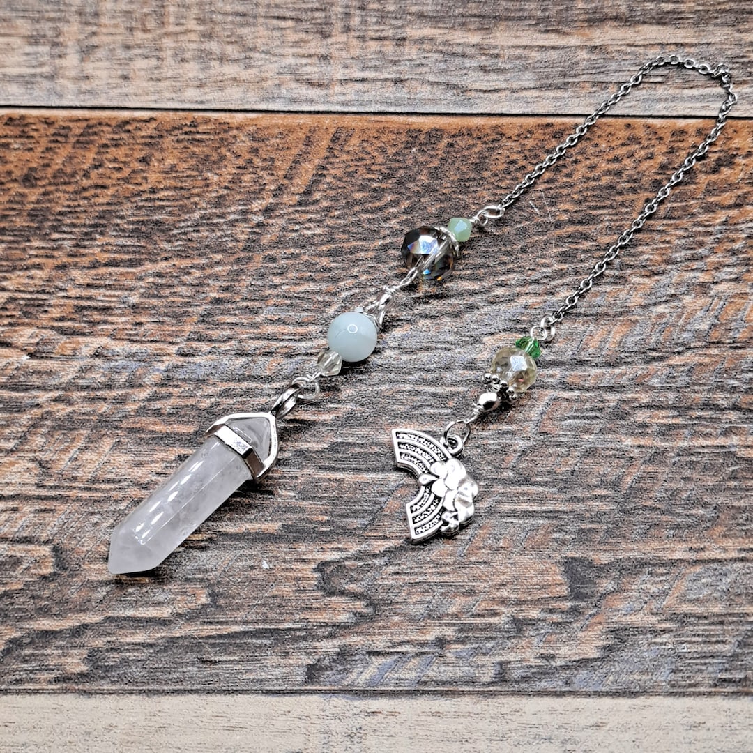 Haitian Vodou Ayida-weddo Lwa of Fertility Crystal Pendulum, Dowsing ...