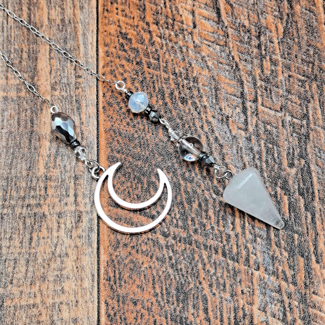 Norse Mani God of the Moon Crystal Pendulum, Dowsing, Divination ...