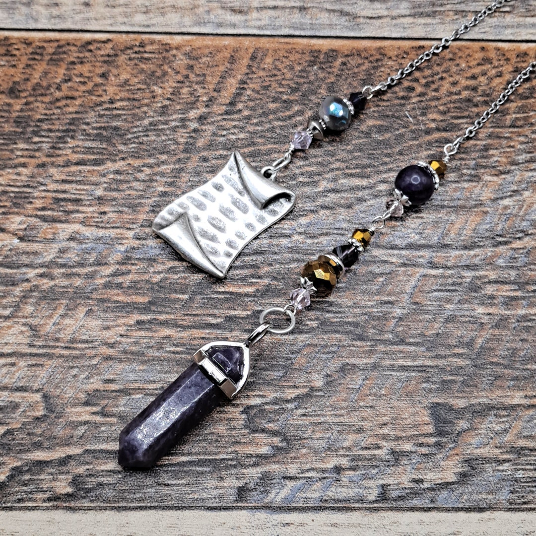 Norse Bragi God of Poetry and Skaldship Crystal Pendulum, Dowsing ...