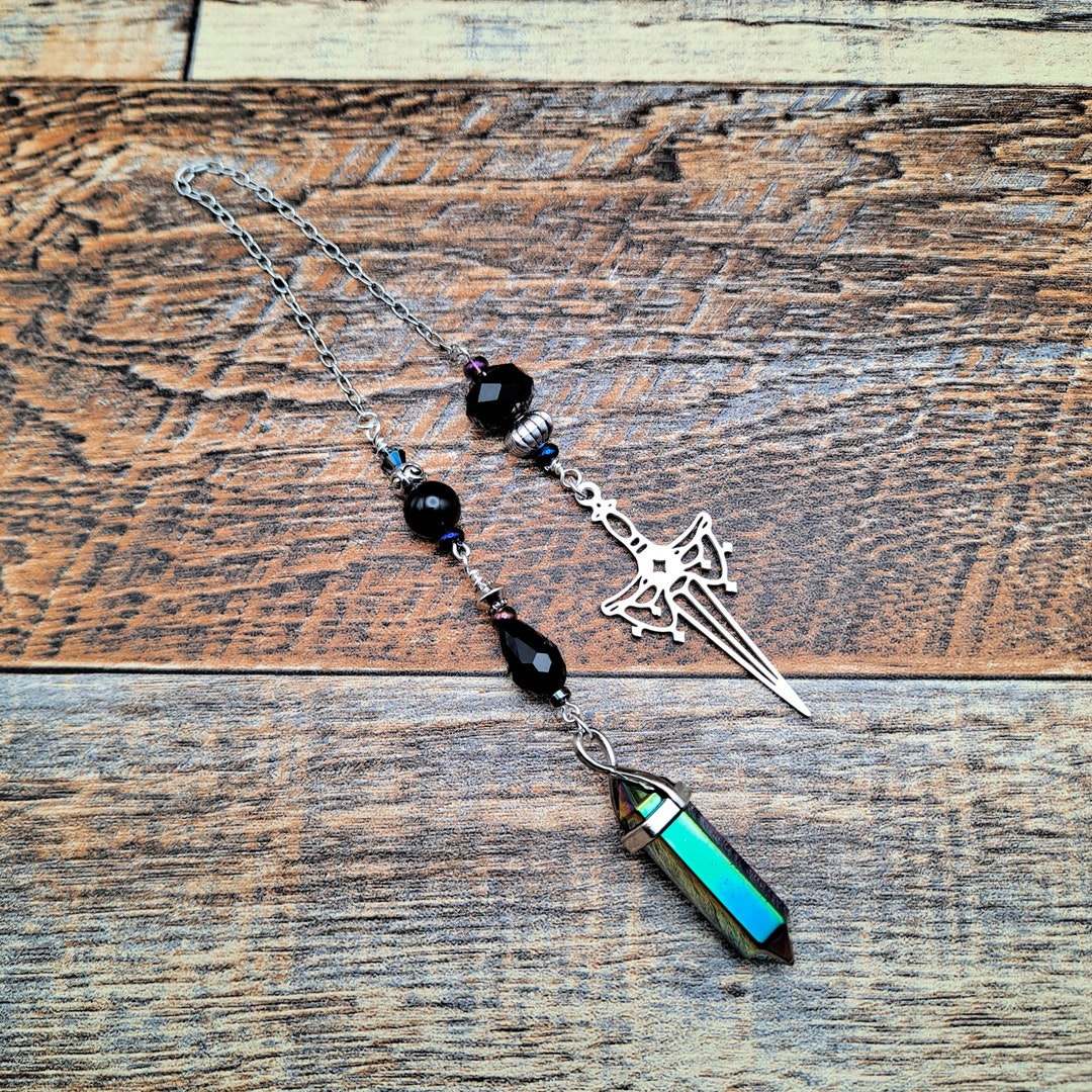 Norse Freya Goddess of Love and War Crystal Pendulum, Dowsing ...