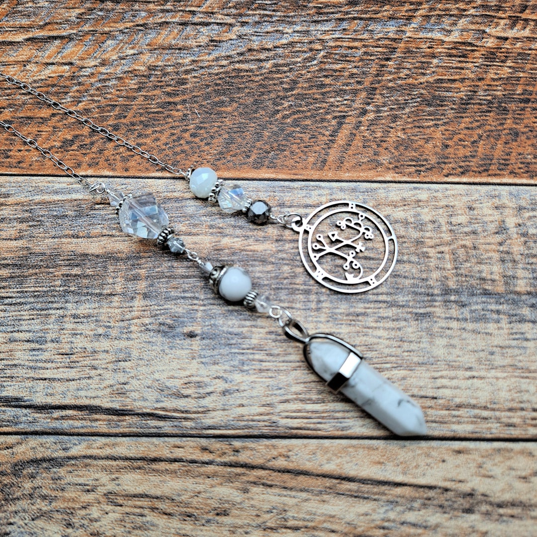 Ars Goetia Grimoire Demon Balam Crystal Pendulum, Dowsing, Divination ...