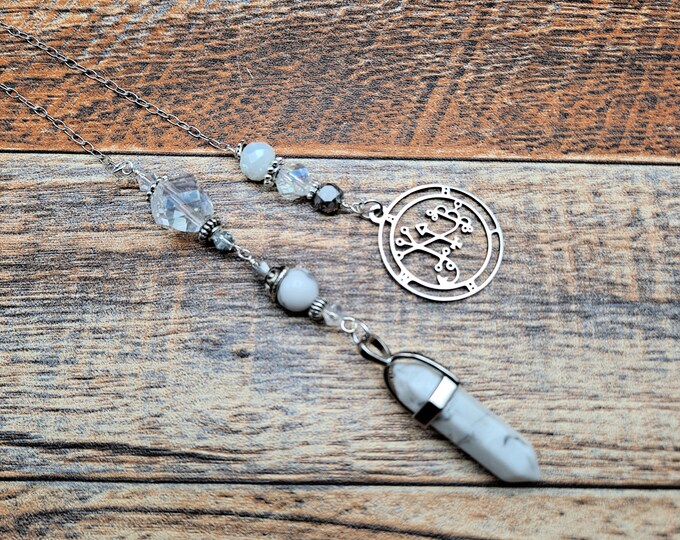 Ars Goetia Grimoire Demon Balam Crystal Pendulum, Dowsing, Divination ...