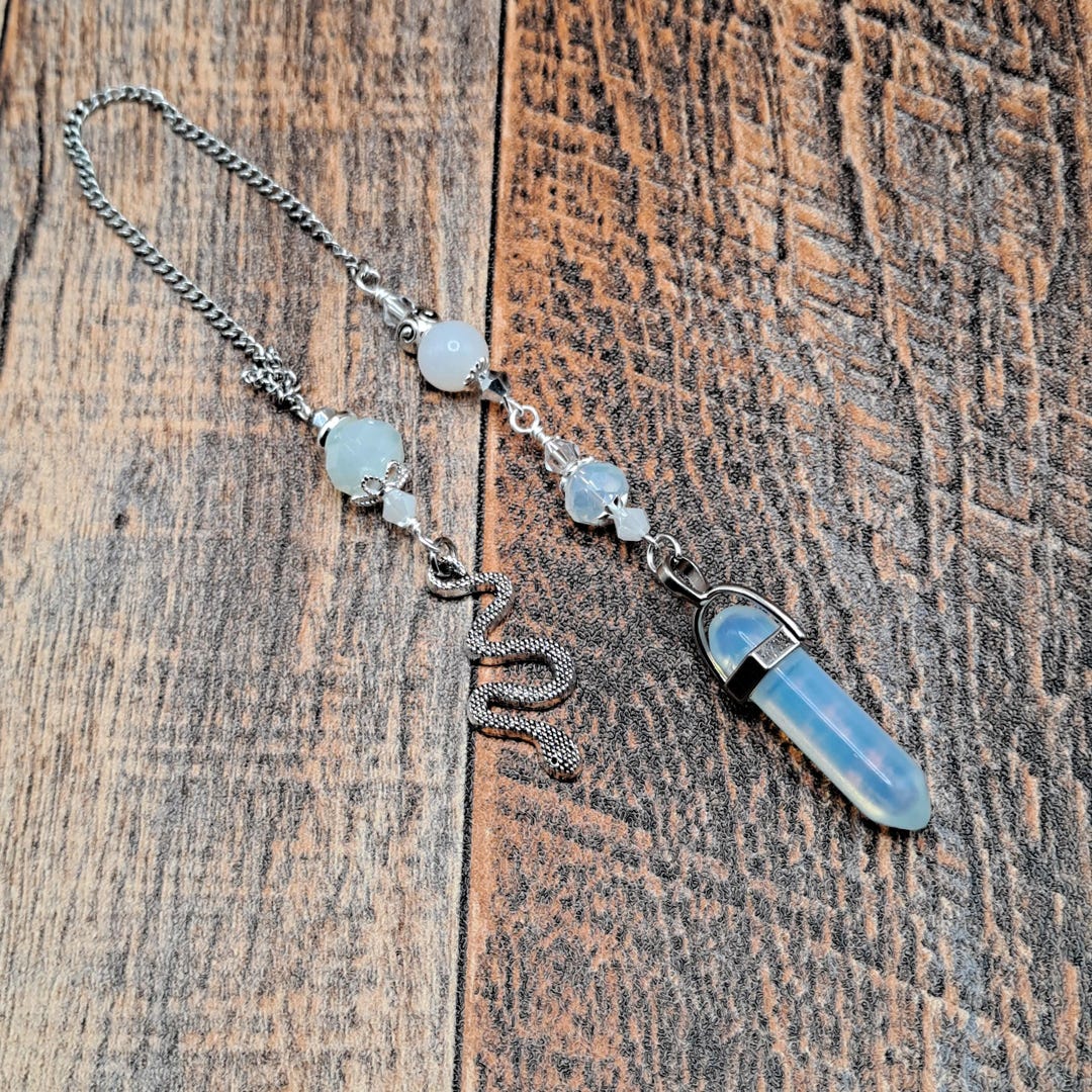 Haitian Vodou Damballa Lwa of the World Crystal Pendulum, Dowsing ...
