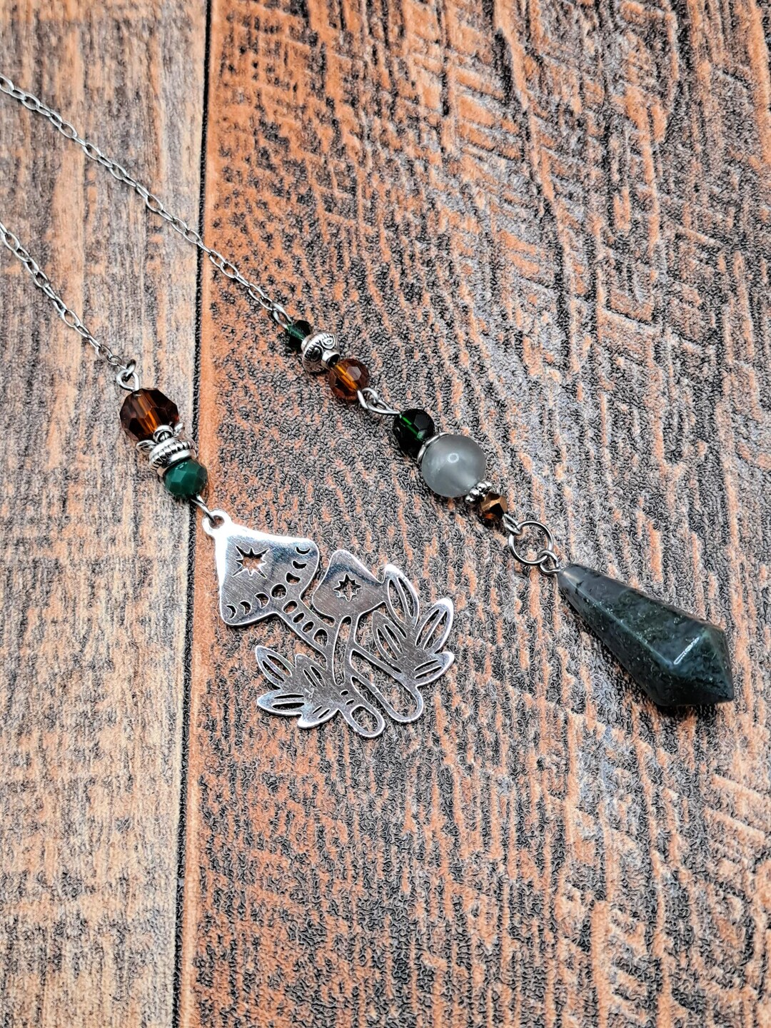 Haitian Vodou Grand Bois Lwa of the Wild Crystal Pendulum, Dowsing ...
