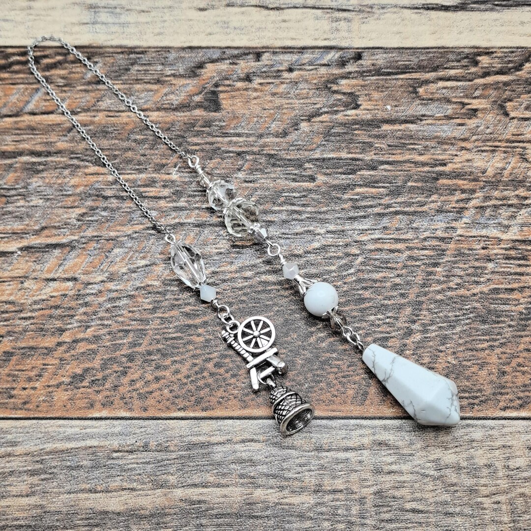 Norse Frigg Goddess of Marriage and Prophecy Crystal Pendulum, Dowsing ...