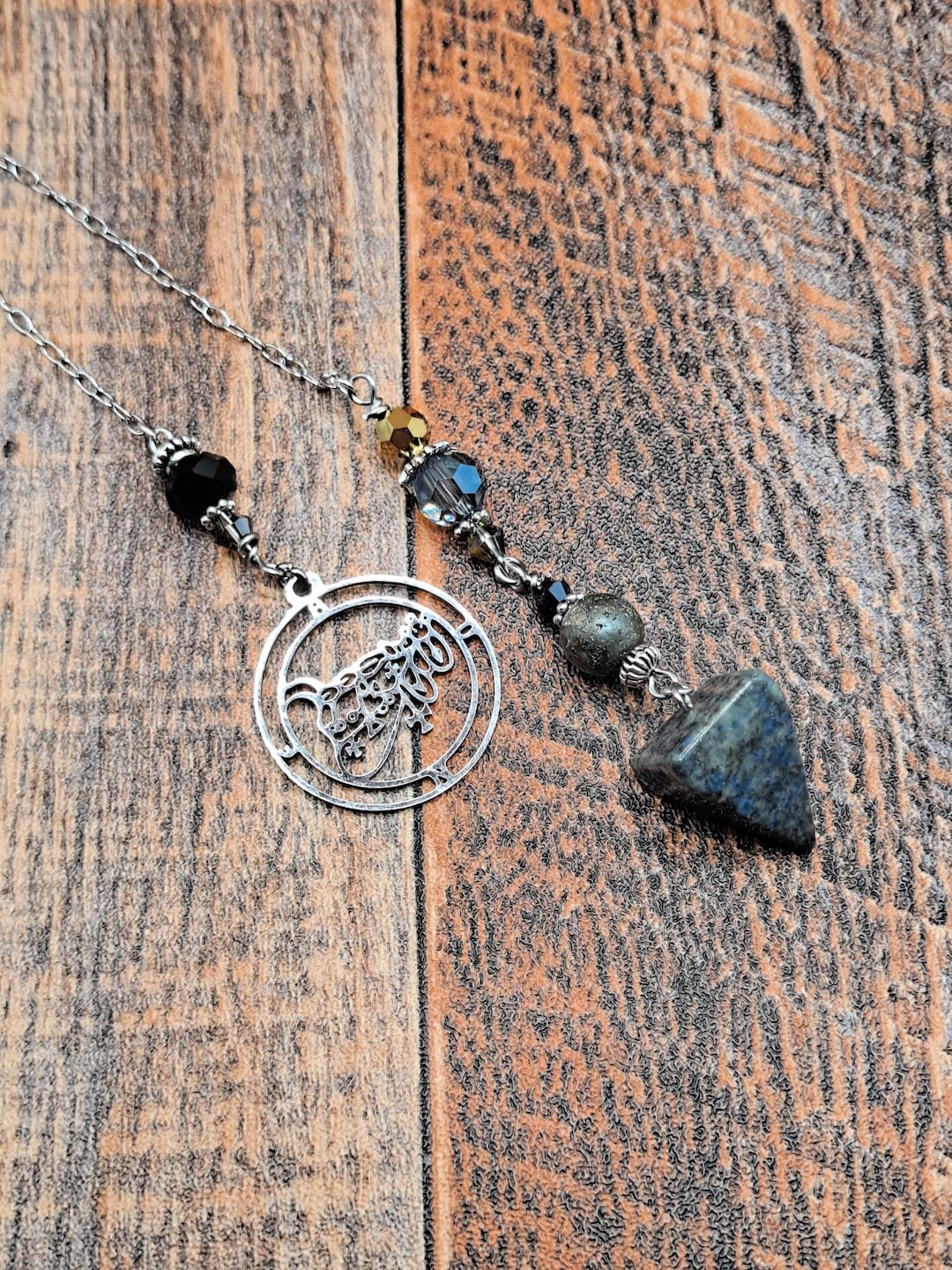 Ars Goetia Grimoire Demon Bune Crystal Pendulum, Dowsing, Divination ...