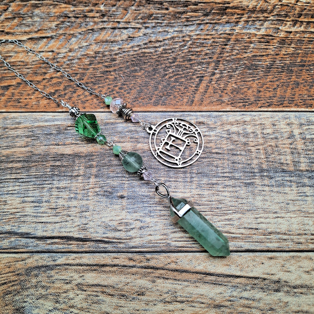 Ars Goetia Grimoire Demon Orobas Crystal Pendulum, Dowsing, Divination ...