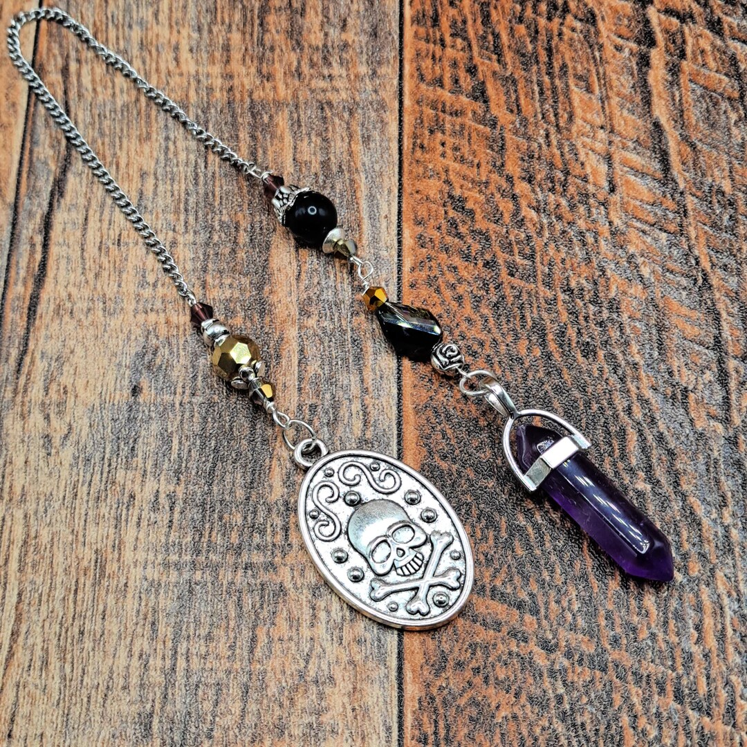 Haitian Vodou Maman Brigitte Lwa of the Dead Crystal Pendulum, Dowsing ...