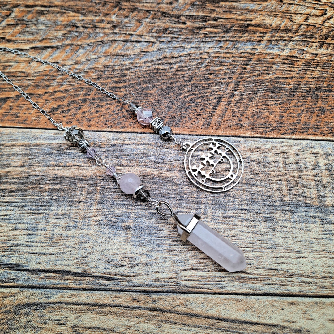 Ars Goetia Grimoire Demon Sitri Crystal Pendulum, Dowsing, Divination ...