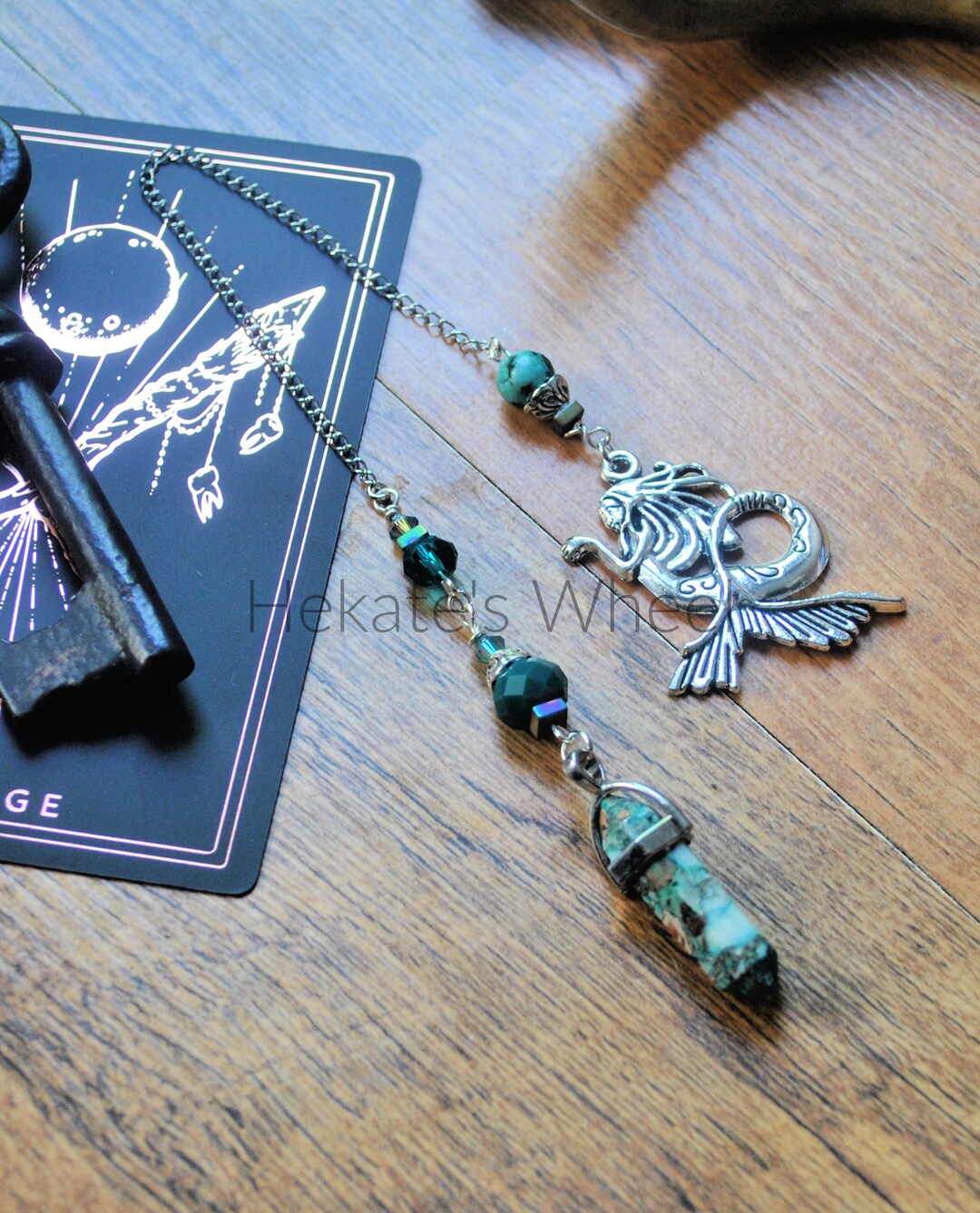 Greek Tethys Titan Goddess of the Sea Crystal Pendulum, Dowsing ...