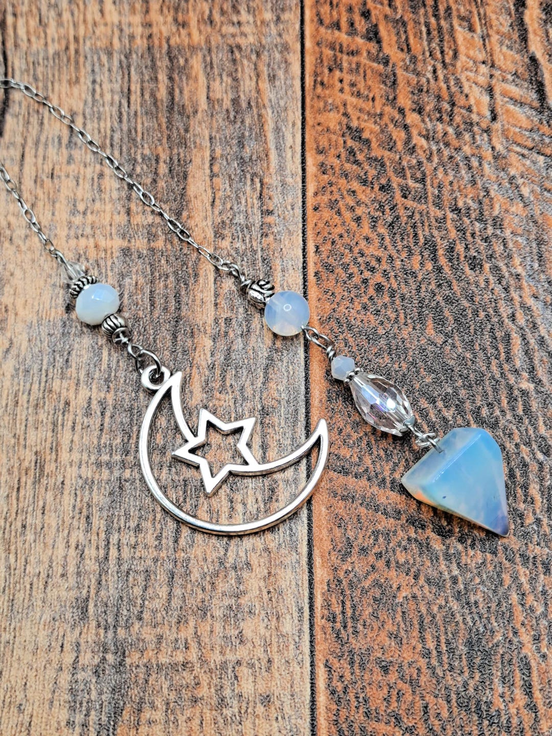Greek Selene Goddess of the Moon Crystal Pendulum, Dowsing, Divination ...
