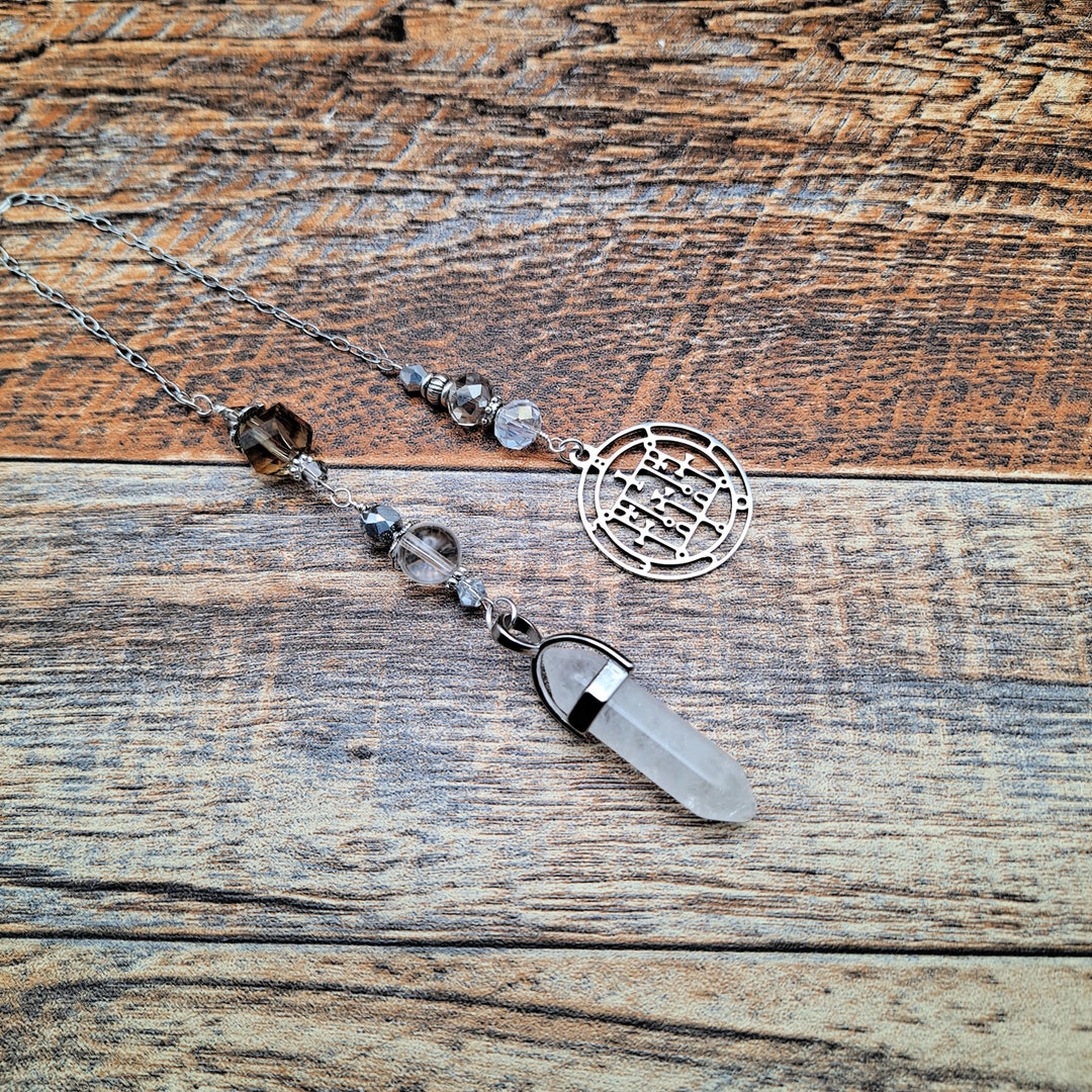 Ars Goetia Grimoire Demon Alloces Allocer Crystal Pendulum, Dowsing ...