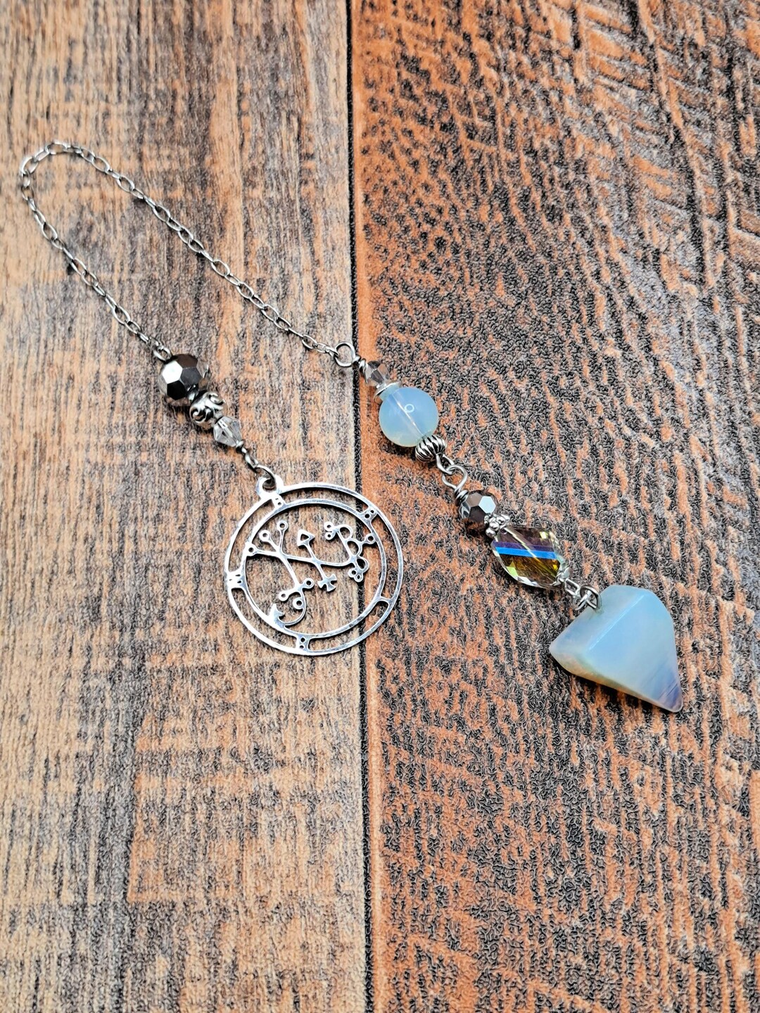 Ars Goetia Grimoire Demon Balam Crystal Pendulum, Dowsing, Divination ...