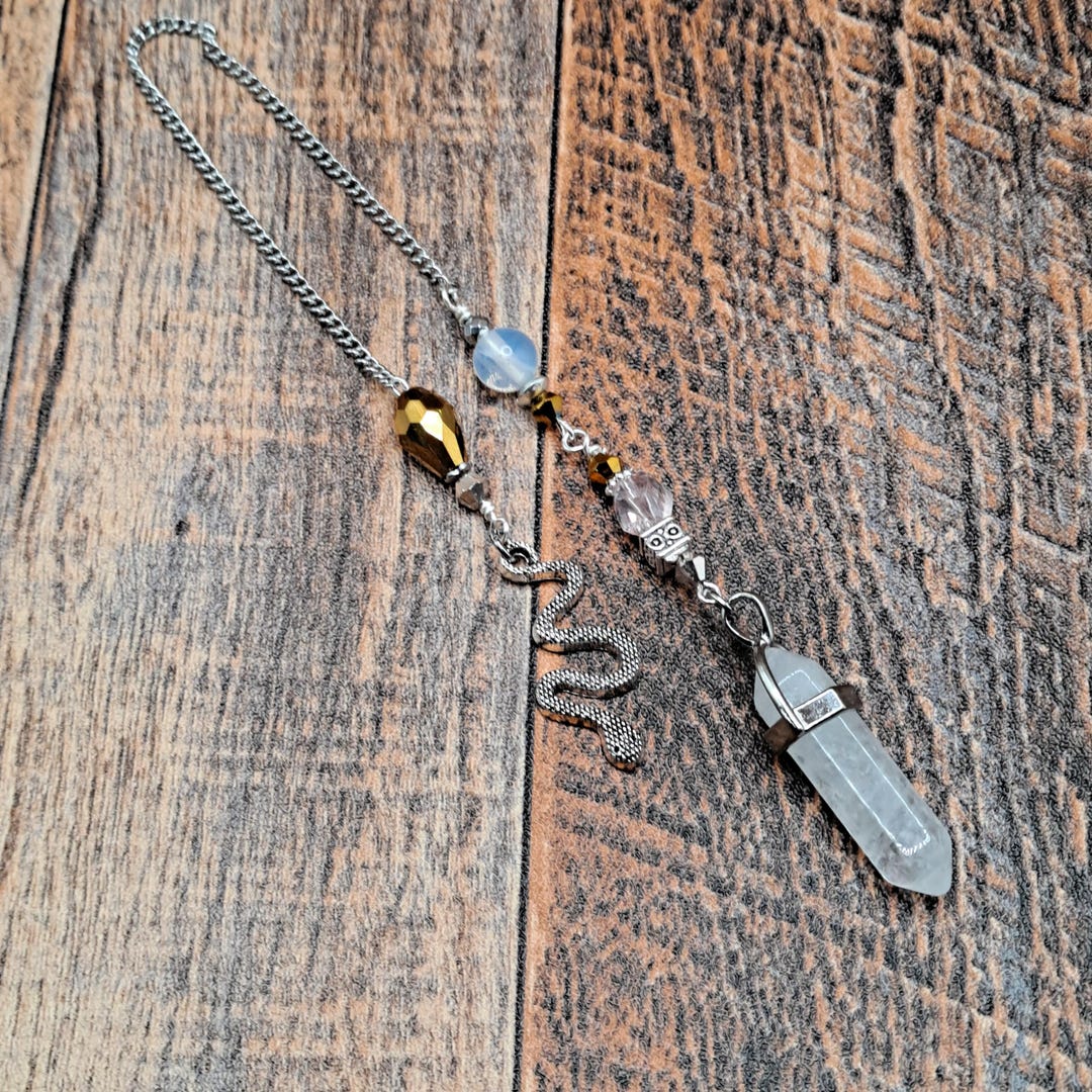 Haitian Vodou Damballa Lwa of the World Crystal Pendulum, Dowsing ...