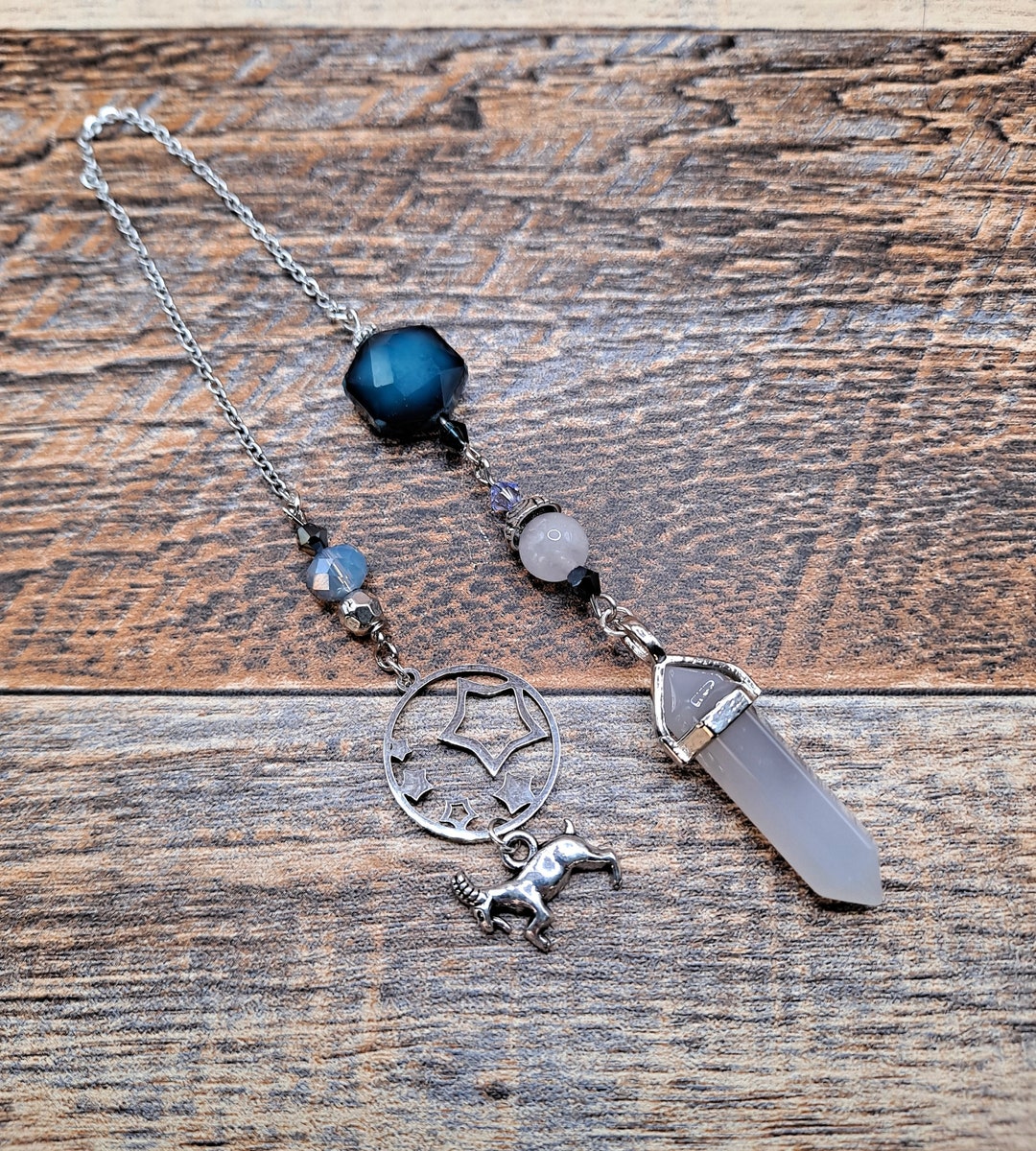 Greek Crius Titan God of the South Skies Crystal Pendulum, Dowsing ...